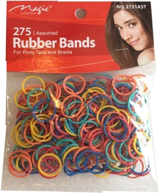 275 Pcs Magic Elastic Rubberbands For Pony Tails & Braids 2stuk | bol