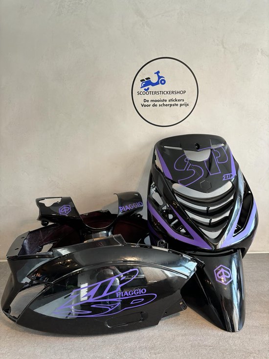 Piaggio Zip Sticker - Piaggio Zip Stickerset - Scooterstickers - Full ...