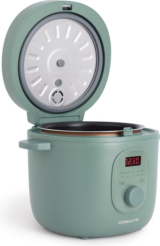 Cuiseur à Riz CREATE/RICE COOKER/Cuisseur à Riz électrique 2L Vert Sage ...