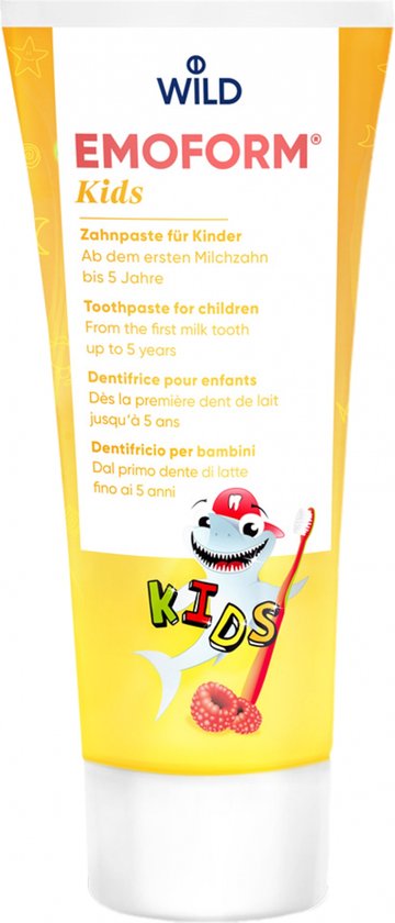 Wild Emoform Kids Tandpasta Voor Kinderen tot 5 Jaar 75 ml | bol
