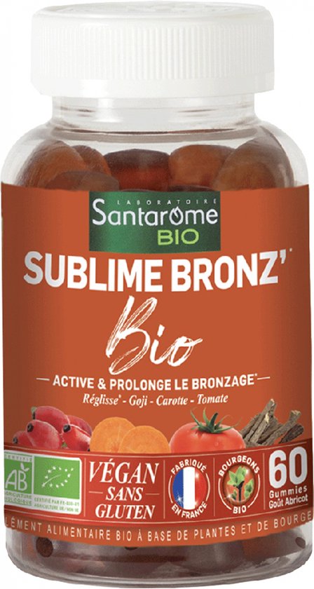 Santarome Sublime Bronz' Bio 60 Gummies | bol