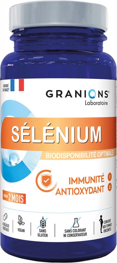 Granions Selenium 60 Plantaardige Capsules | bol