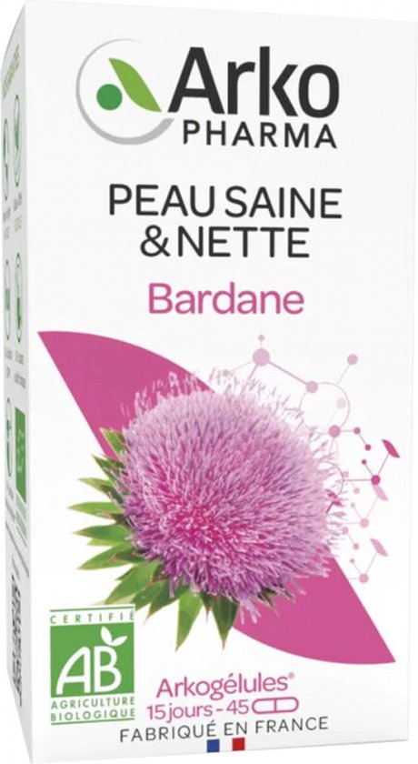 Arkopharma Arkogélules Bardane Bio 45 Gélules | bol