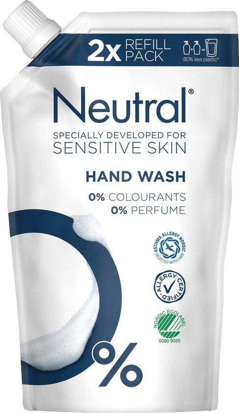 Neutral - Handzeep - Navulling - Sensitive Skin - 500ml | bol
