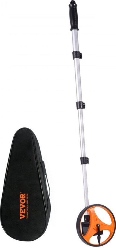 meetwiel 0-9999,9m precisie meetwiel ± 0,5% meetrol roltacho met 4 ...