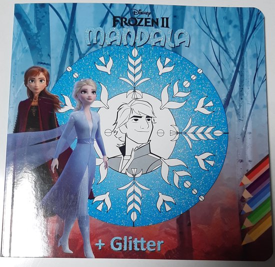 Disney Mandala colorbook glitter - Frozen II - Elsa en Anna - Olaf ...