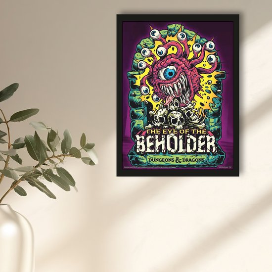Dungeons & Dragons Beholder Art Print 30x40cm | Poster | bol