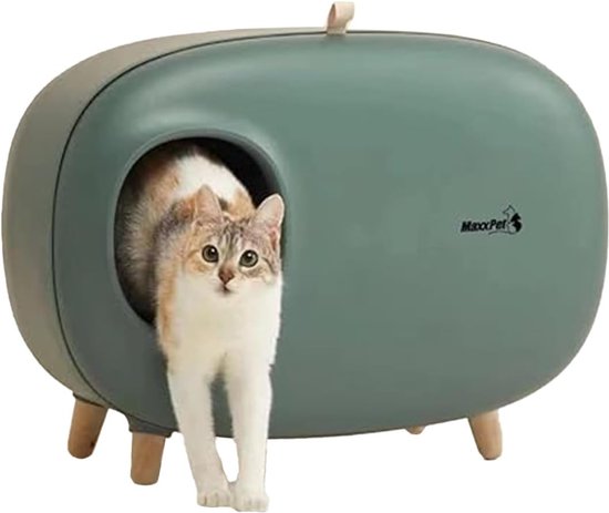 Kattenhuisje, warm en gezellig pluche katteniglo, wasbaar hondenbed met ...