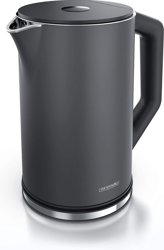 RVS waterkoker met temperatuurinstelling 40-100 graden in stappen van 5 ...