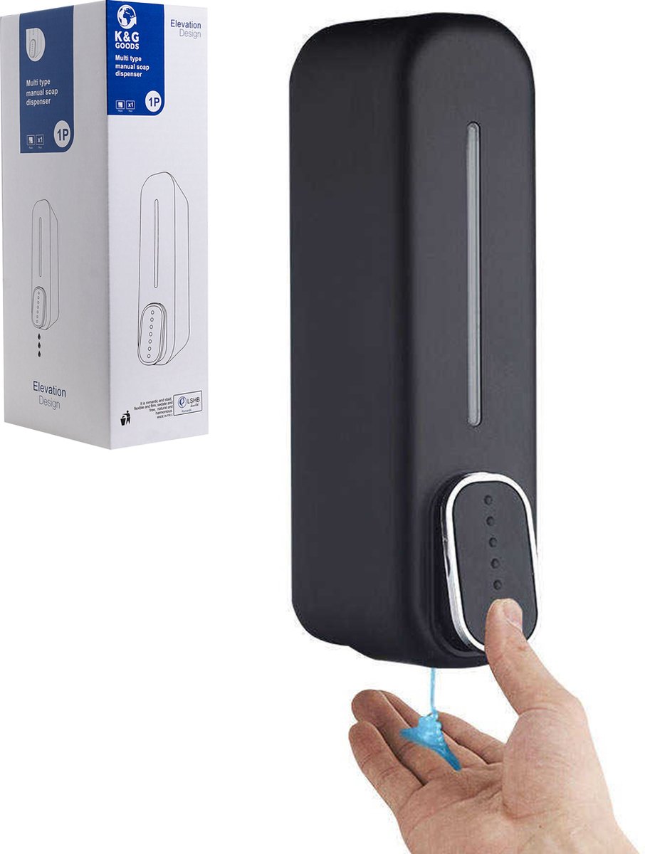 K&G Shampoo Dispenser - Zeepdispenser - Soap Dispenser - 350 ml ...