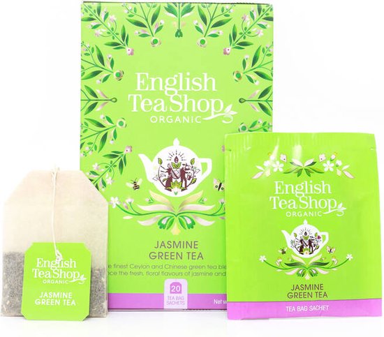 English Tea Shop - Jasmine Green Tea - Groene thee Jasmijn - Biologisch ...