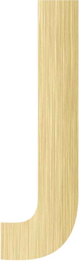 MDF Letter J, creatief, knutselen, deco, 1 stuk, 6mm mdf 20cm | bol