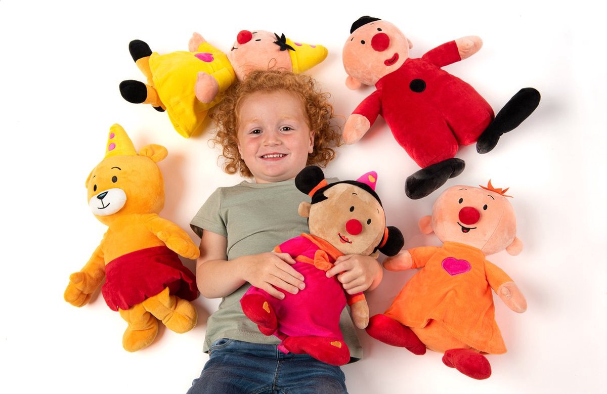 Babilu - Bumba Clown Pluche Knuffel 35 cm {Baby Plush Toy | Speelgoed ...