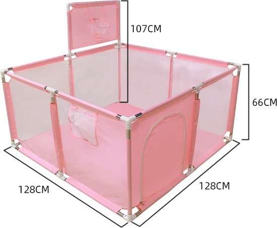 ShopbijStef - Baby Boxen - Indoor Baby Corralitos - Veiligheidsbarrières - Basketbal... | bol