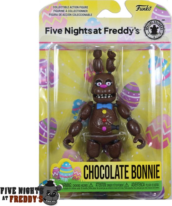 Funko Pop! Games: Five Nights at Freddy's: Chocolate Bonnie Action ...