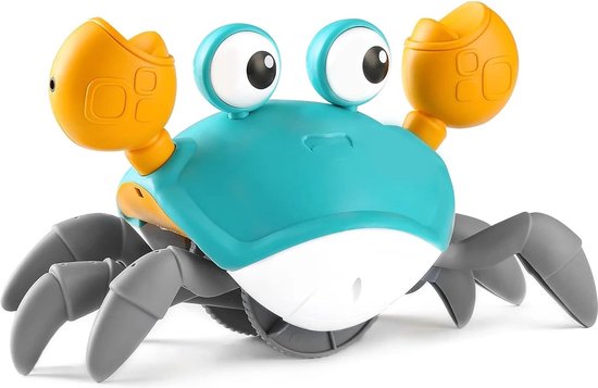 Lopende krab - Duurzaam - bekend van tiktok - montessori speelgoed-Usb ...