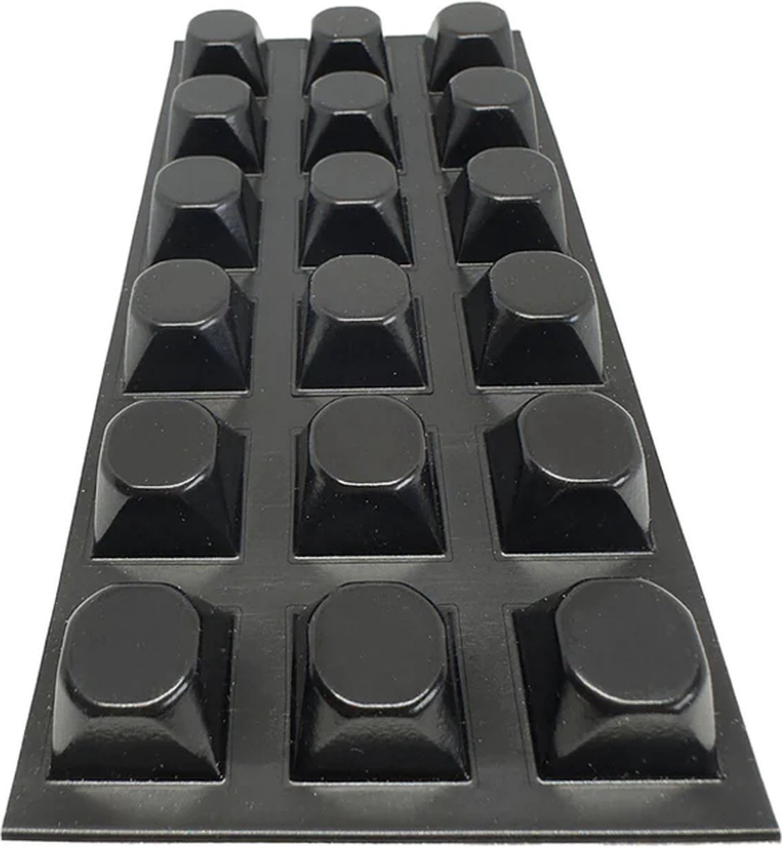 FSW-Products - 2 Stuks - Siliconen Buffers - 20x20 mm - 12 mm dik ...