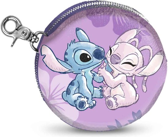 STITCH & ANGEL - Lila - Cookie Casual Coin Purse '8,7x2,3cm' | bol
