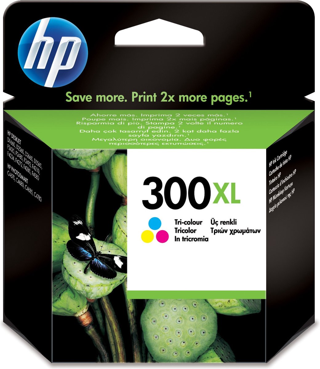 HP 300XL - Inktcartridge / Cyaan / Magenta / Geel / Hoge Capaciteit | bol