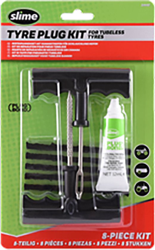 Slime Tyre Plug Kit 8 delig | bol