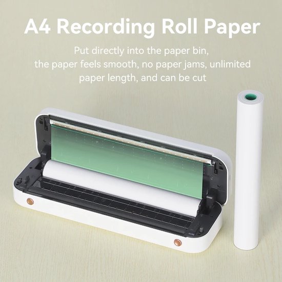 Peripage Originele Thermisch Papier A4 210Mm Thermische Fax Machine ...