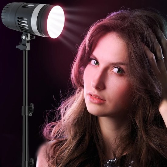 Fotografie Led Light Spotlight Vijf Kleuren Filter 30W Haarlamp Video ...