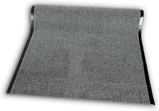 JYG binnen - buiten Schoonloopmat OLYMPIA grijs 90x500cm - schoonloop ...