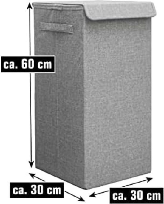 Wasmand Riet - Wasmand Riet Met Deksel | bol