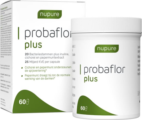 Nupure probaflor plus - hoog gedoseerde probioticamix met 20 ...