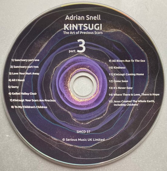 Kintsugi, The Art Of Precious Scars (The Complete Trilogy), Adrian Snell | Muziek | bol