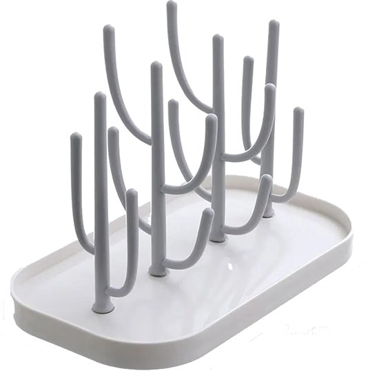 Druiprek Babyflessen - Droogrek Flessen - Flessenrek Baby - Afdruiprek ...