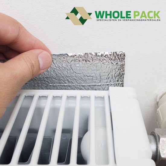 Radiatorfolie - 500cm × 60cm - Isolatie achter radiator - Verlaag je ...