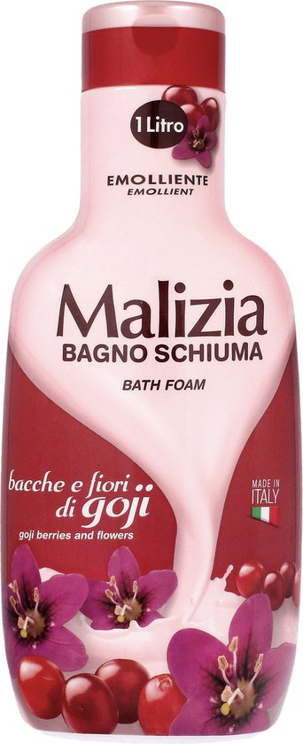 Malizia Verzachtende Badzeep - Bessen en Gojibloemen 1 L | bol