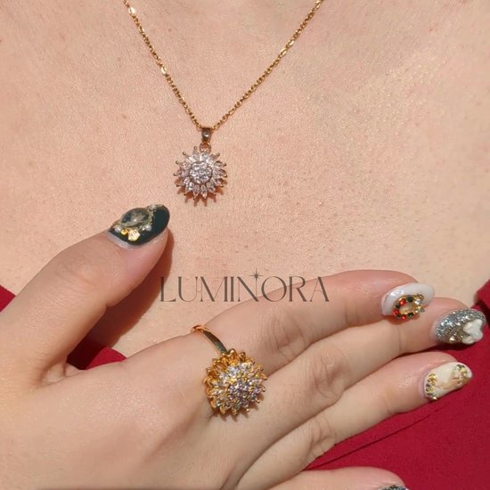 Luminora Sunflower Ketting - Fidget Ketting Zonnebloem - Anxiety ...