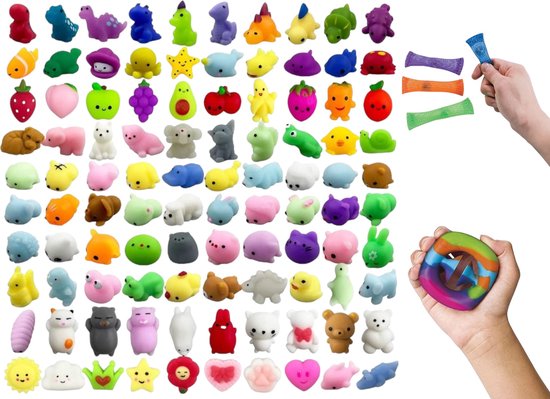 Mochi squishy - Fidget toys - Soft animal - Mochies - Antistress ...