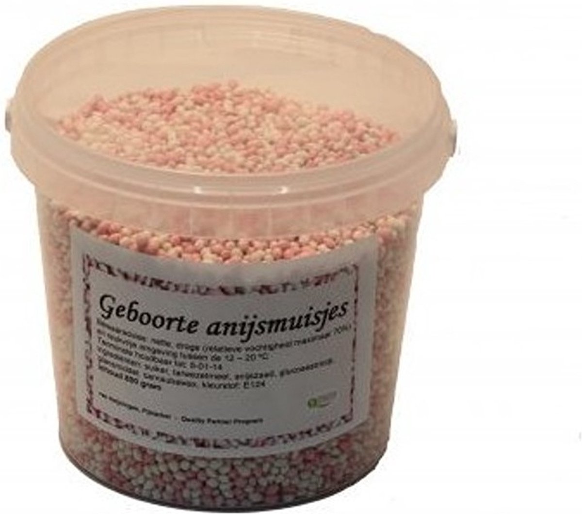 anijs muisjes roze 800 gram in emmertje voor beschuitjes of gebak bij ...