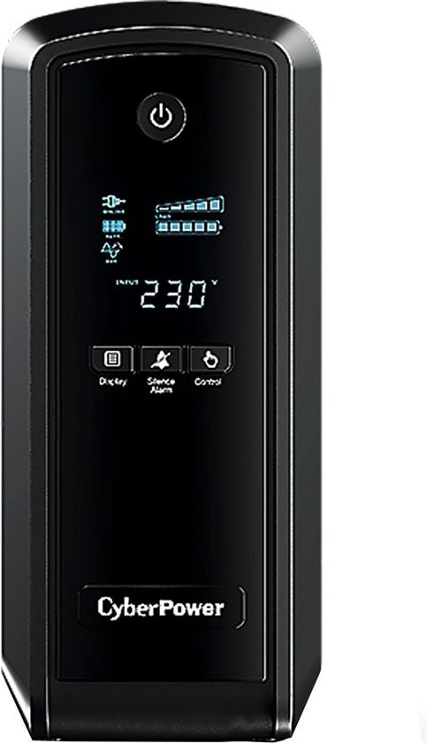 CyberPower CP900EPFCLCD UPS Stand-by - 0,9 kVA - 540 W - 6 AC-uitgangen ...
