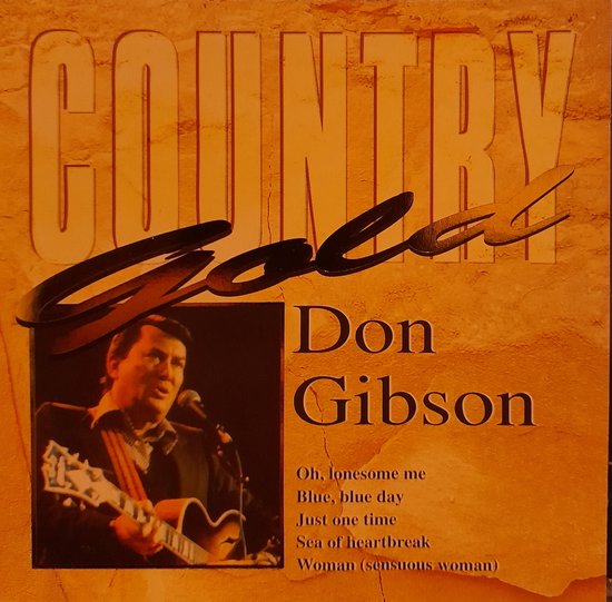Don Gibson - Country Gold - Cd Album, Don Gibson | Muziek | bol