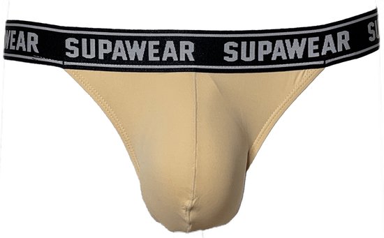 Supawear WOW Thong Tan - MAAT S - Heren Ondergoed - String voor Man ...