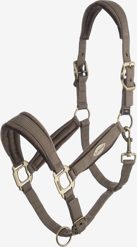 LeMieux Versailles Halster - maat Cob - walnut | bol