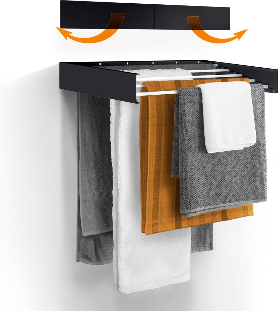 Equivera Wanddroogrek - Wanddroogrek Inklapbaar - Droogrek - Wand ...