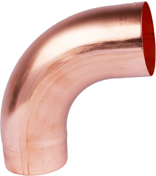 HWA Koper Bocht 85° | Ø80 mm | bol
