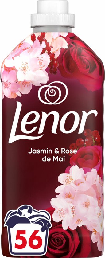 Lenor Wasverzachter Jasmijn & Rose de Mai 56 Wasbeurten - 1176 ml | bol