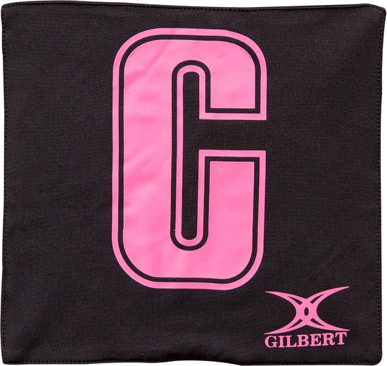 Gilbert Netball Patch Pro Bibs - One Size - Zwart / Roze | bol