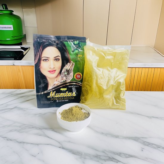 K-Veda - Henna- Mumtaz Henna Bladeren Poeder - Henna Bladeren - Premium ...