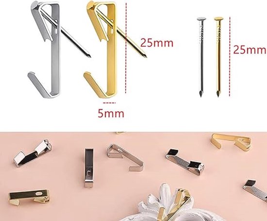 spijkers assortiment - Nagelset aan de Muur, Platte Kopspijkers, Foto ...