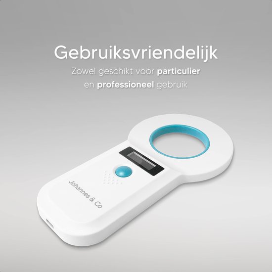 Mittense - Chipreader - chiplezer huisdier / dieren - Incl USB C kabel ...