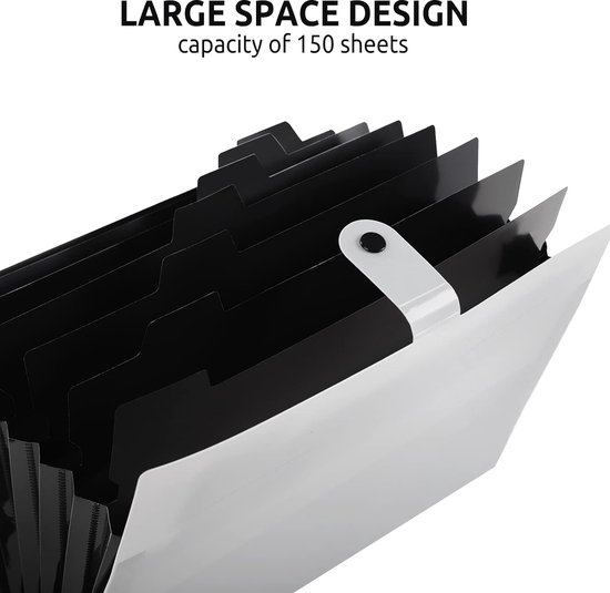 Expanding File Organizer A4 Uitbreidbare File Map Document Organizer ...