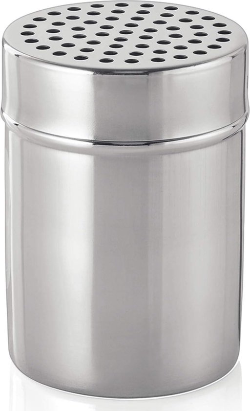 2 grote kruidenstrooiers Rub-strooier 300 ml van roestvrij staal | bol