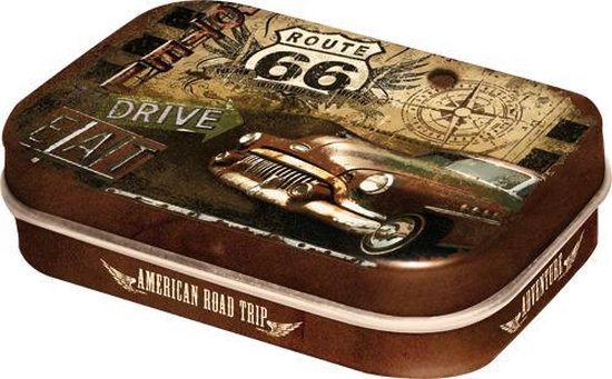 Route 66 American Road Trip mintbox – mint doosje | bol